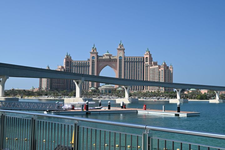The Palm Monorail unique way to experience the palm jumeirah - Halal ...